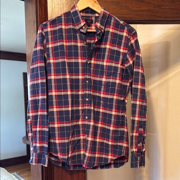 J. Crew | Shirts | J Crew Classic Plaid Mens Shirt | Poshmark